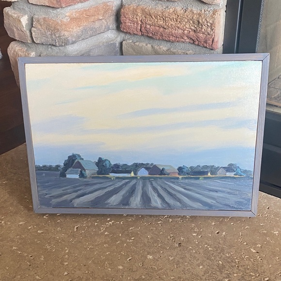 Gail Kern | Art | Original Painting Sagaponack Dusk Art By Gail Kern ...